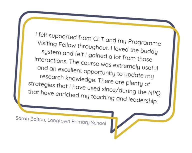 NPQs - Cumbria Education Trust